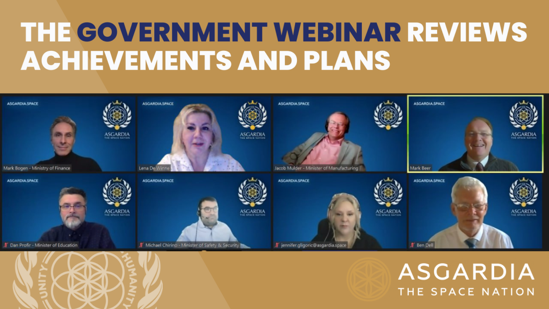 The Government Webinar Reviews Achievements and Plans