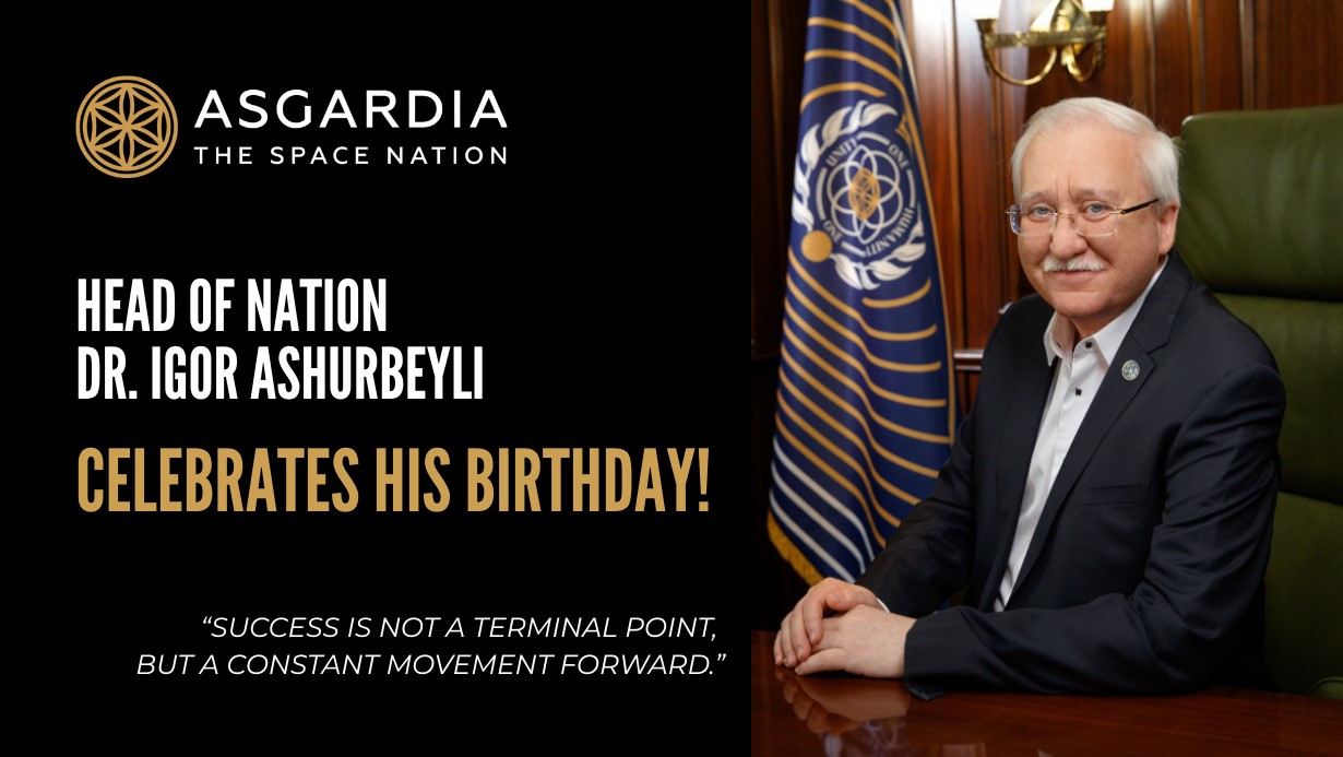 Asgardia’s Founder Celebrates His Birthday!