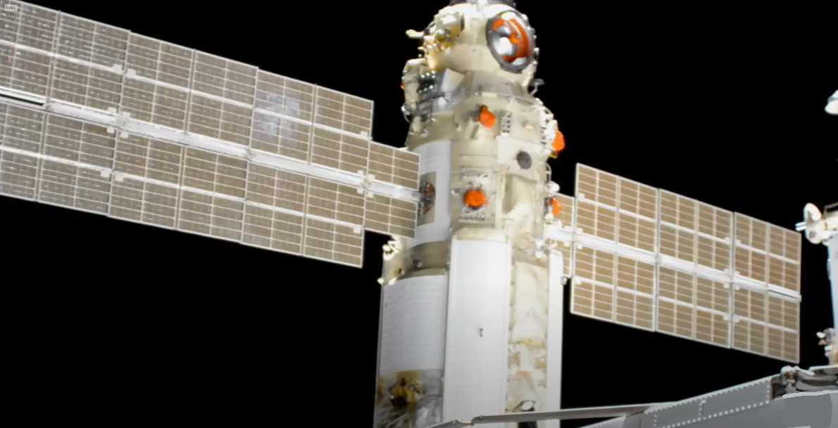 Nauka Successfully Docks to the ISS