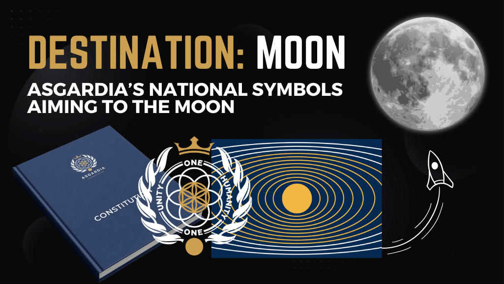 Asgardia’s National Symbols Aiming to the Moon