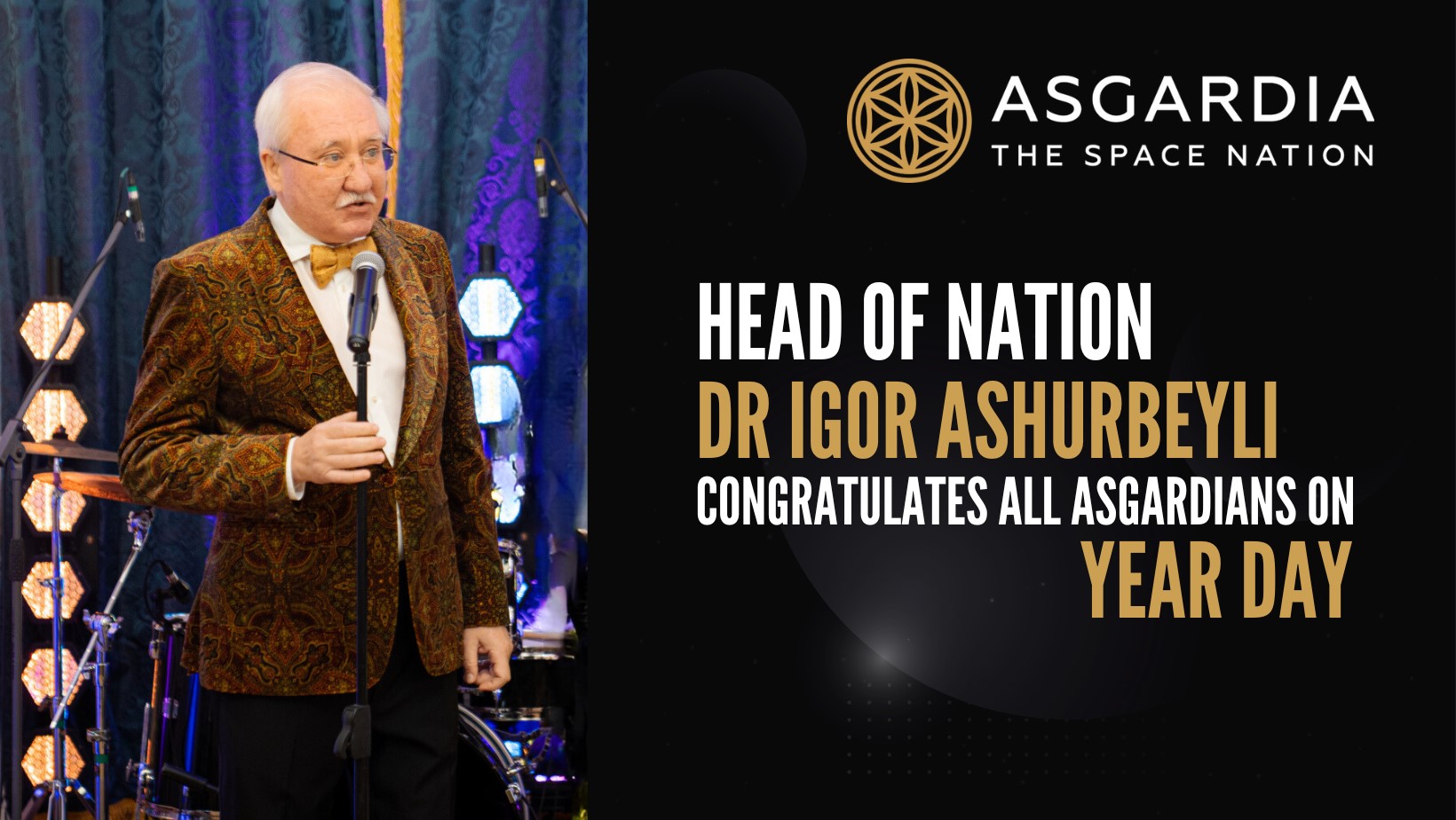 Head of Space Nation of Asgardia Dr Igor Ashurbeyli Gives an Overview ...
