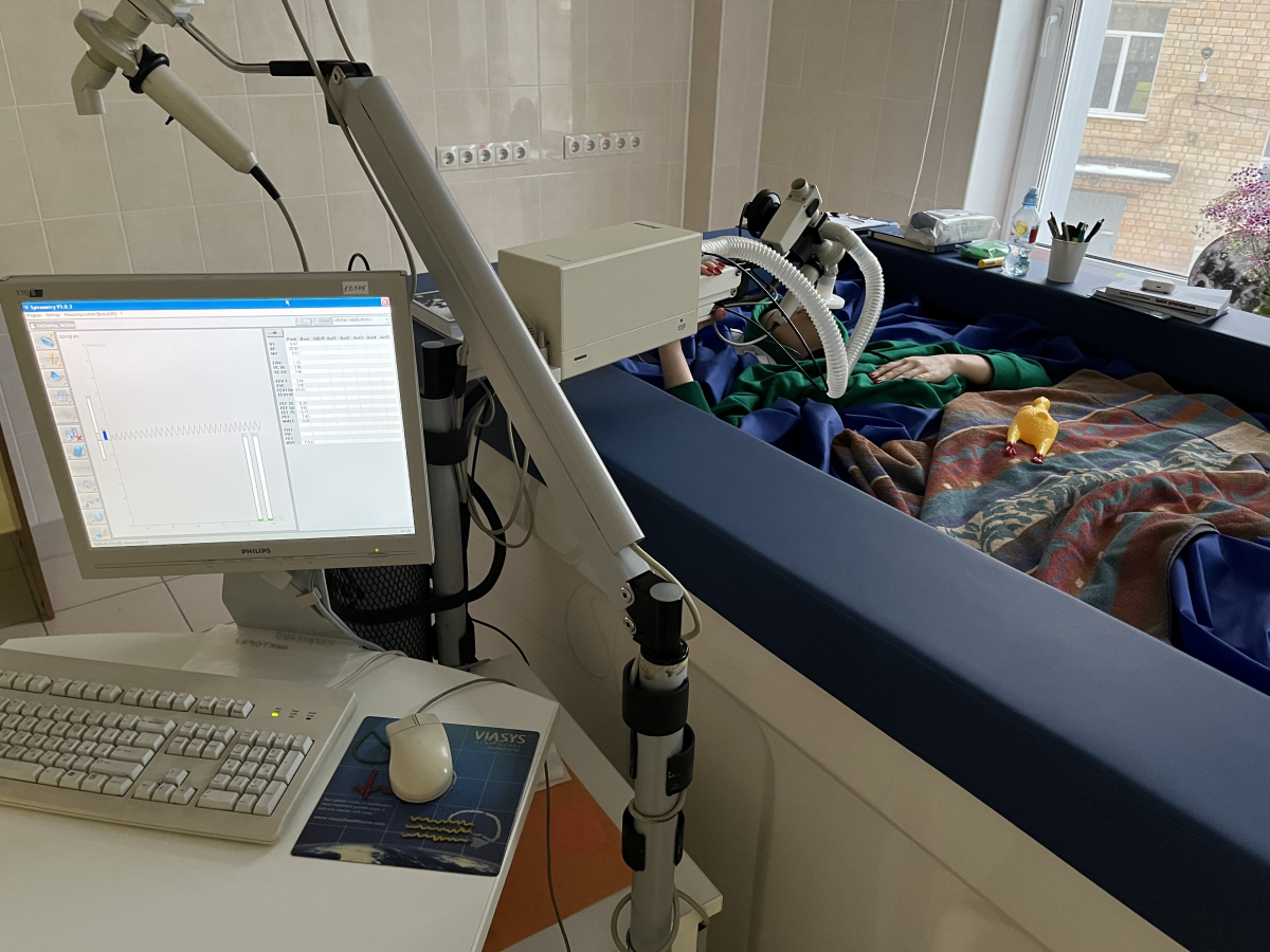 Dry Immersion Experiment Underway: Victoria Kirichenko Saying Hello